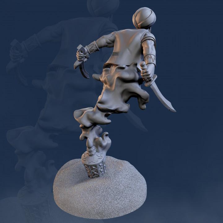 3D Printable Djinni And His Lamp Bundle - Efreeti - Djinni - Jinn ...