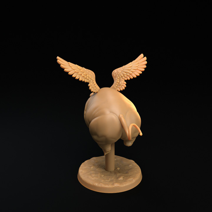3D Printable Free Flying Pig STL | PRESUPPORTED | Revenge of the ...