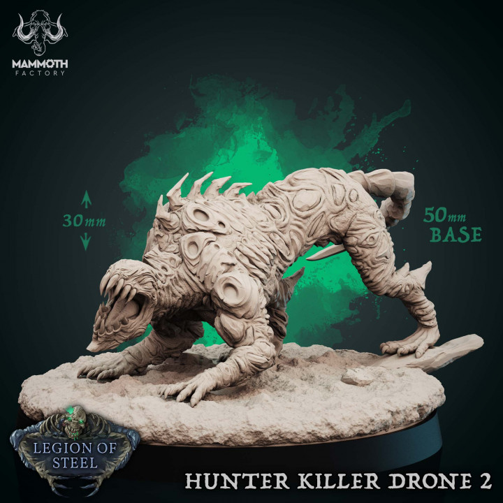 3D Printable Hunter Killer Drones Pack by Mammoth Factory