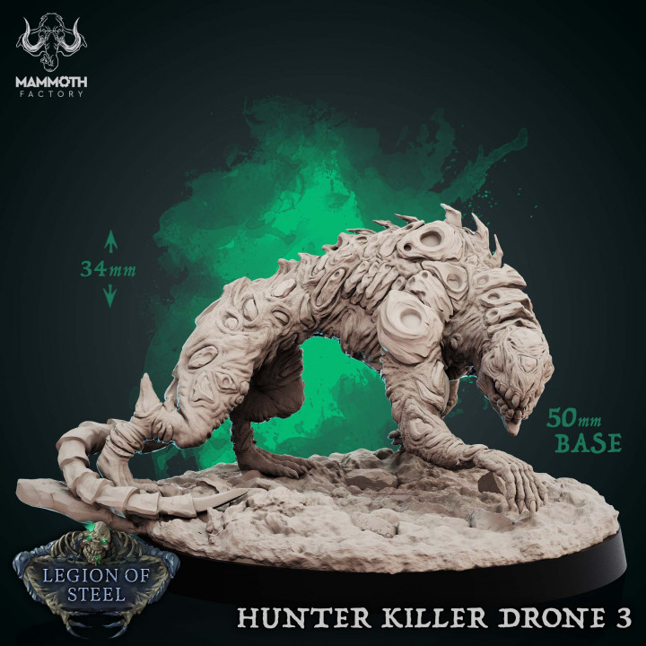 3D Printable Hunter Killer Drones Pack by Mammoth Factory