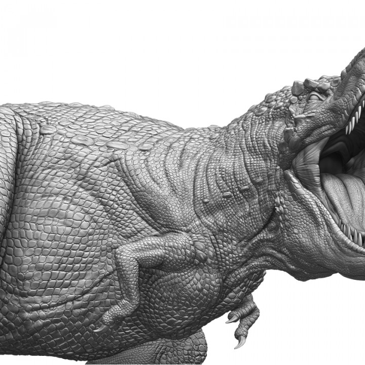 3D Printable T-Rax by Rene Kruszinski