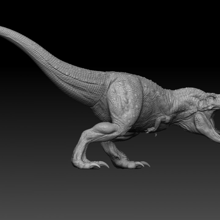 3D Printable T-Rax by Rene Kruszinski