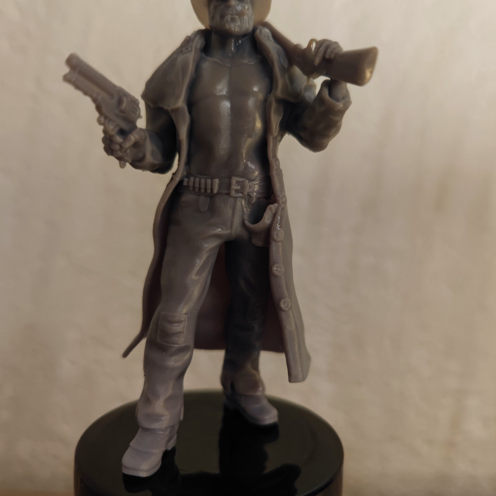3D Printable Old West Hell Cowboy by Rudolf Arendt