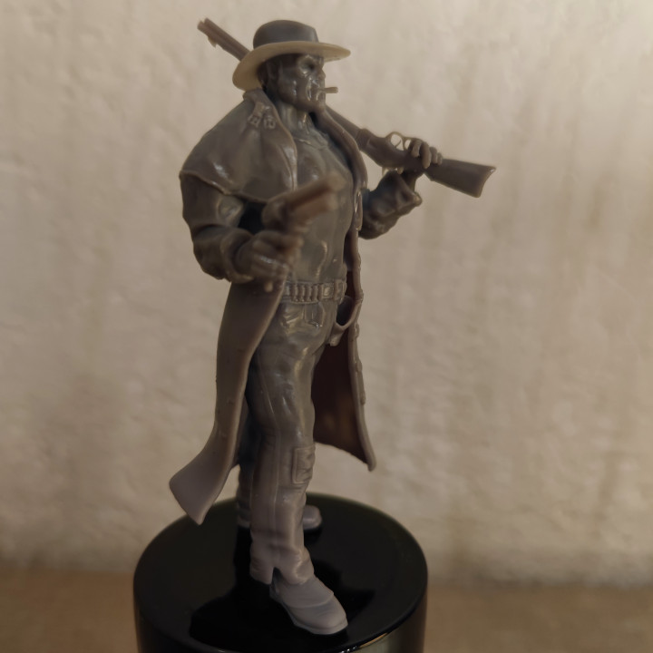 3D Printable Old West Hell Cowboy by Rudolf Arendt