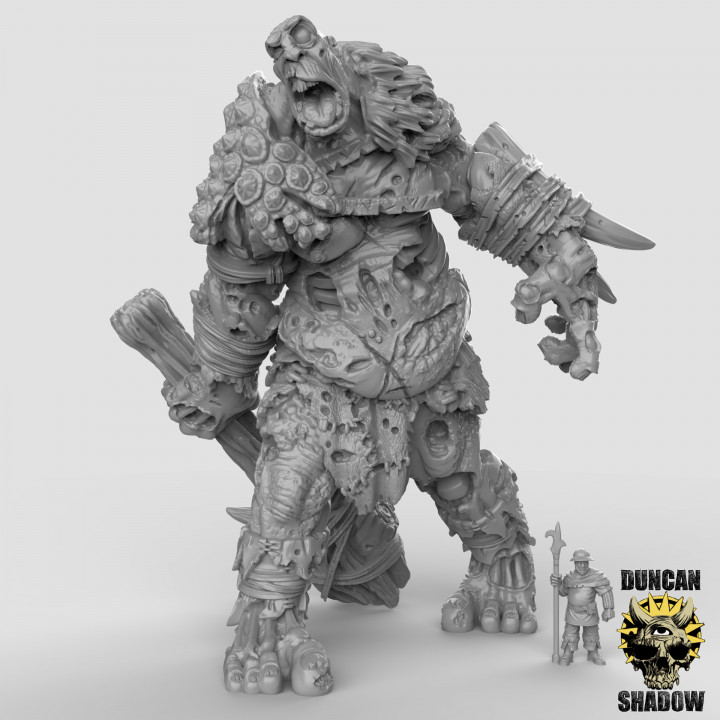 3D Printable Undead Titan (Pre Supported) by Duncan Shadow