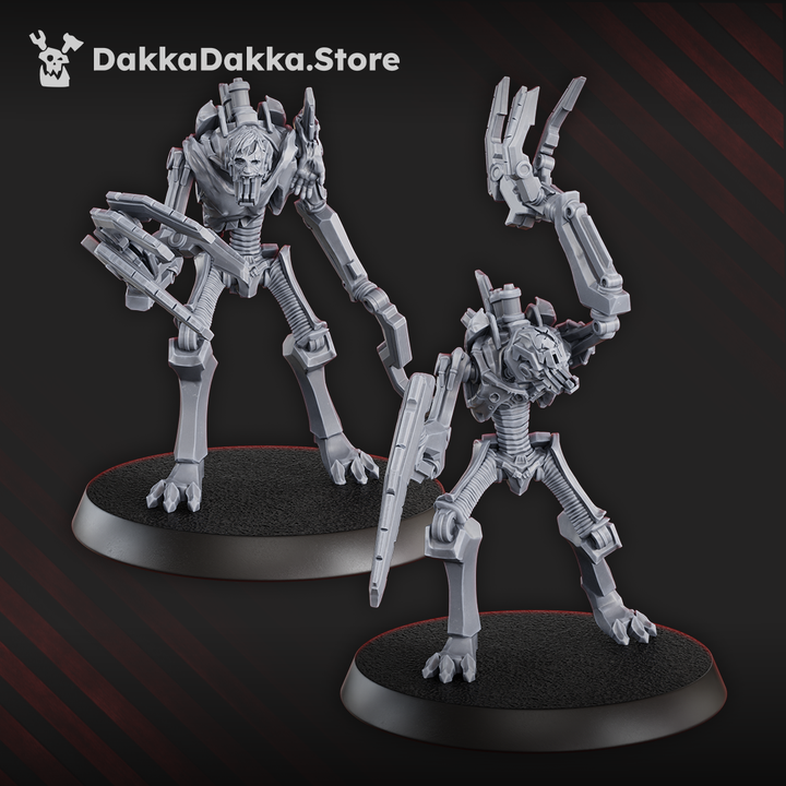 3D Printable Robot Legions Flesh Eaters x5 by dakkadakka.store