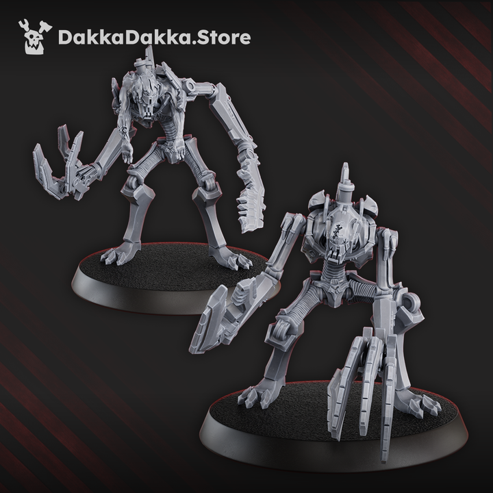 3D Printable Robot Legions Flesh Eaters x5 by dakkadakka.store