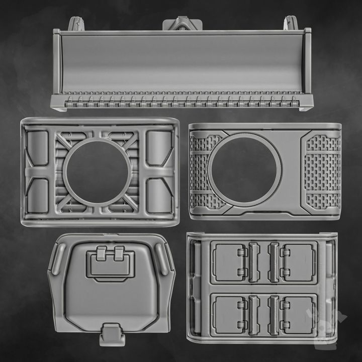 3D Printable Steamguard Light APC by dakkadakka.store
