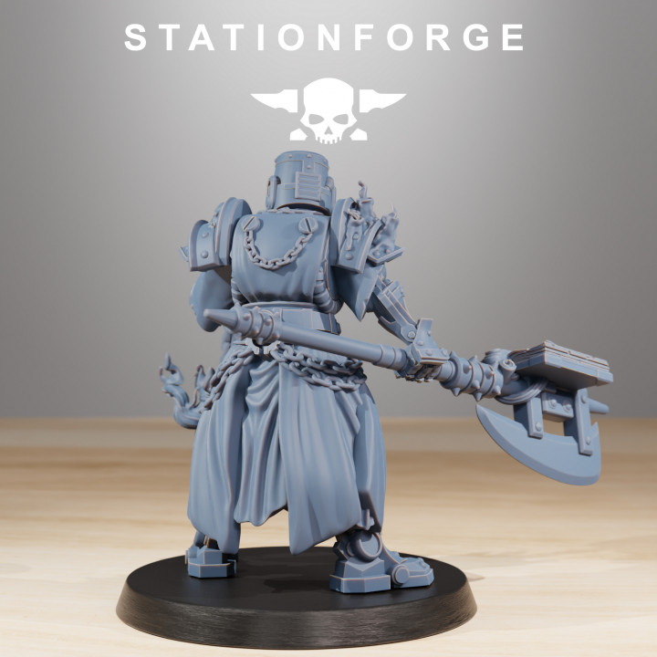 3D Printable Frontliners Leader by Station Forge
