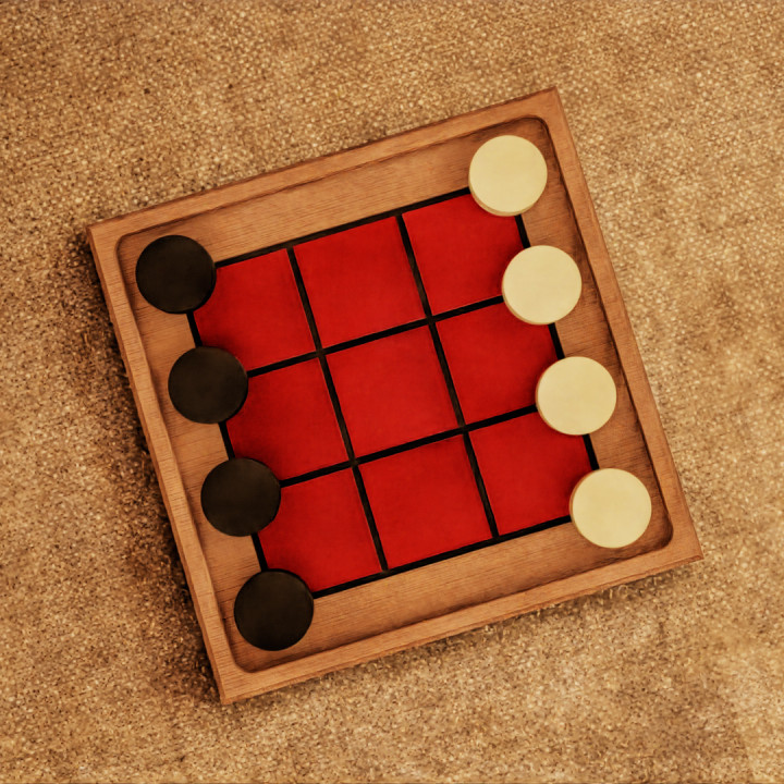 3D Printable JUL GONU - BOARD GAME by Lazy Bear