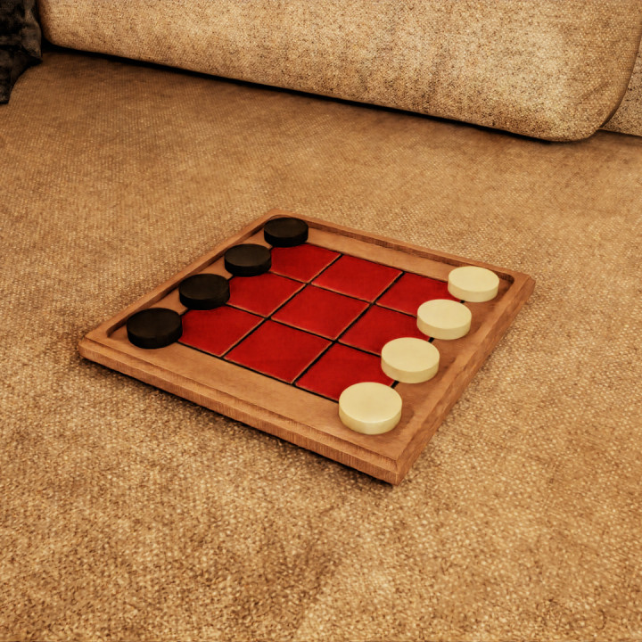 3D Printable JUL GONU - BOARD GAME by Lazy Bear