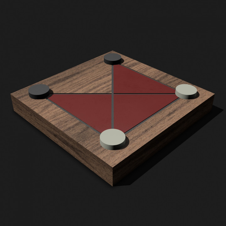 3D Printable PANG HAU K’I - BOARD GAME by Lazy Bear