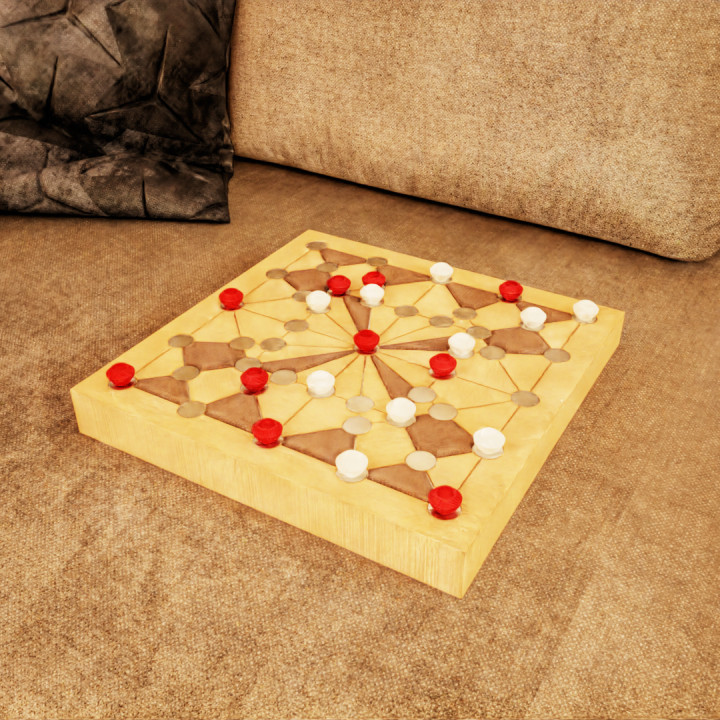 3D Printable TONKIN - BOARD GAME by Lazy Bear