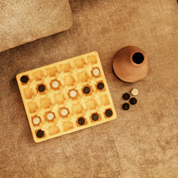 3D Printable YOTE - BOARD GAME by Lazy Bear