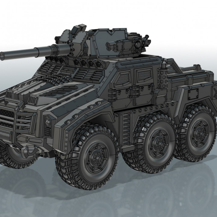 3D Printable Vargr-Pattern Infantry Mobility Vehicle by Maelstrom ...
