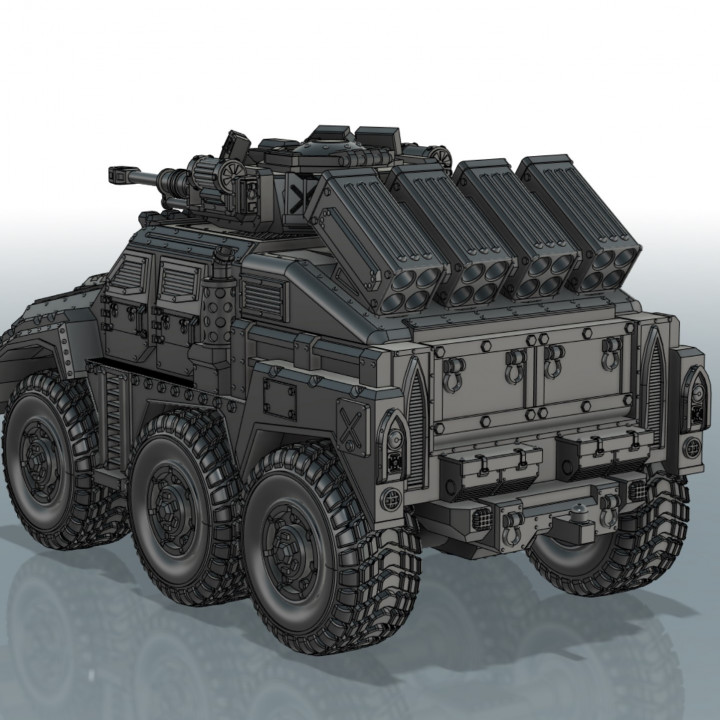 3D Printable Vargr-Pattern Infantry Mobility Vehicle by Maelstrom ...