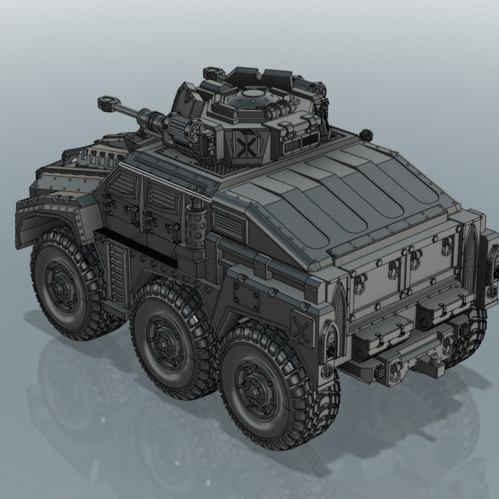 3D Printable Vargr-Pattern Infantry Mobility Vehicle by Maelstrom ...