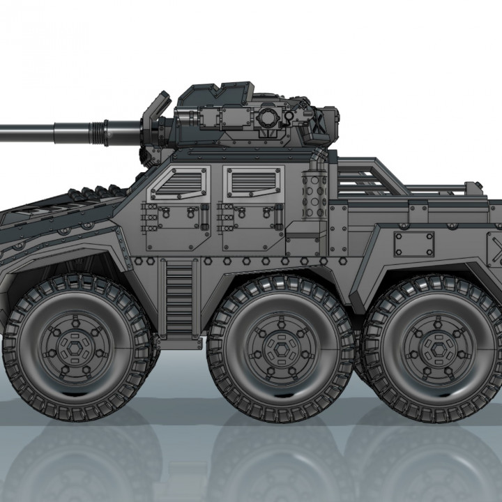 3D Printable Vargr-Pattern Infantry Mobility Vehicle by Maelstrom ...