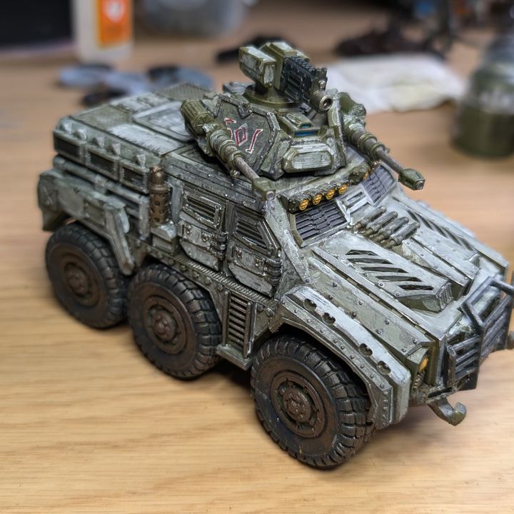 3D Print of Vargr-Pattern Infantry Mobility Vehicle by Mini's Miniatures