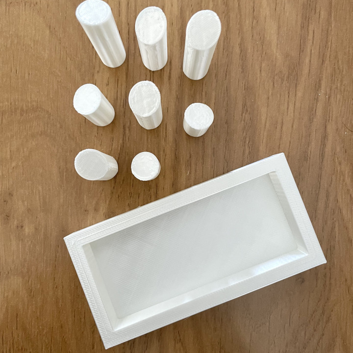 3D Printable LOG PUZZLE by IK3D