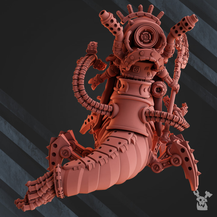 3D Printable Machine Cult Archon Balthazar by dakkadakka.store