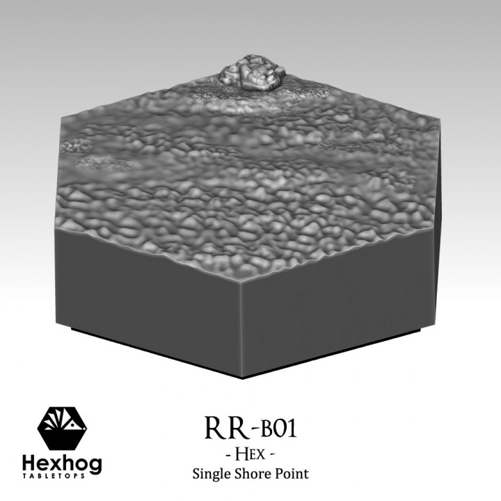 3D Printable Hexhogtabletops: Rushing Rivers -Expansion Set- by Hexhog ...