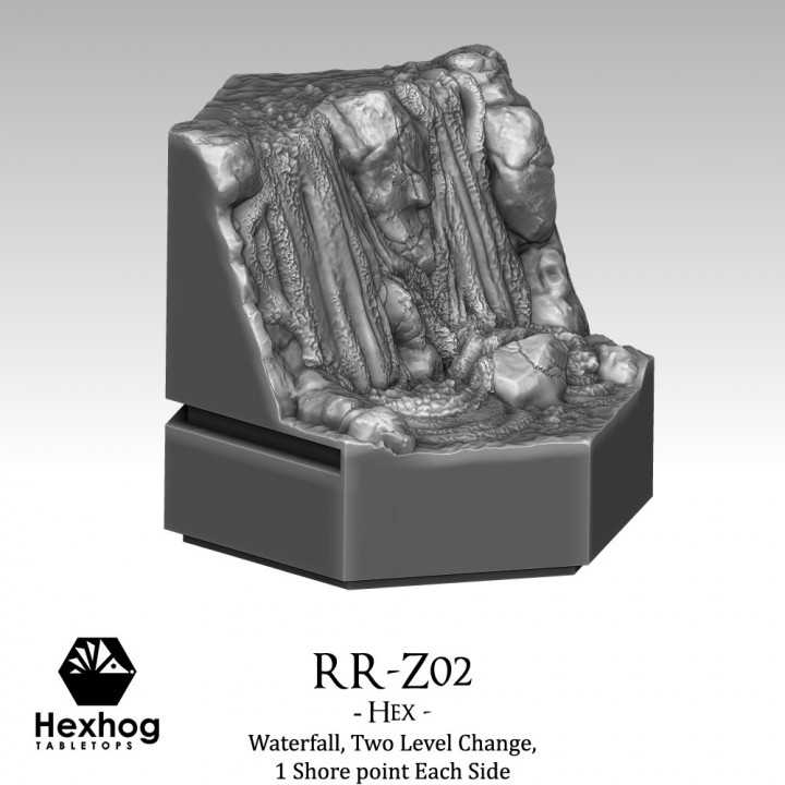 3D Printable Hexhogtabletops: Rushing Rivers -Expansion Set- by Hexhog ...