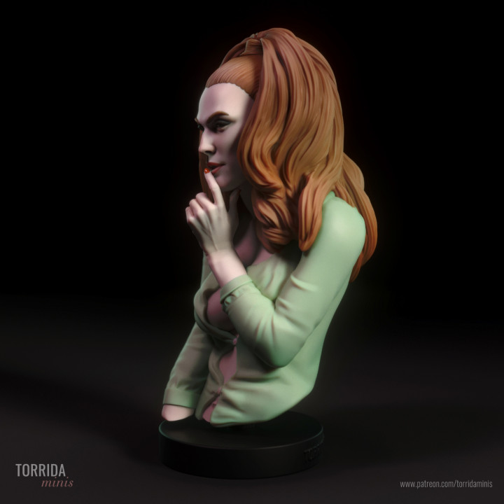 3D Printable Practice Bust 6 by Torrida Minis