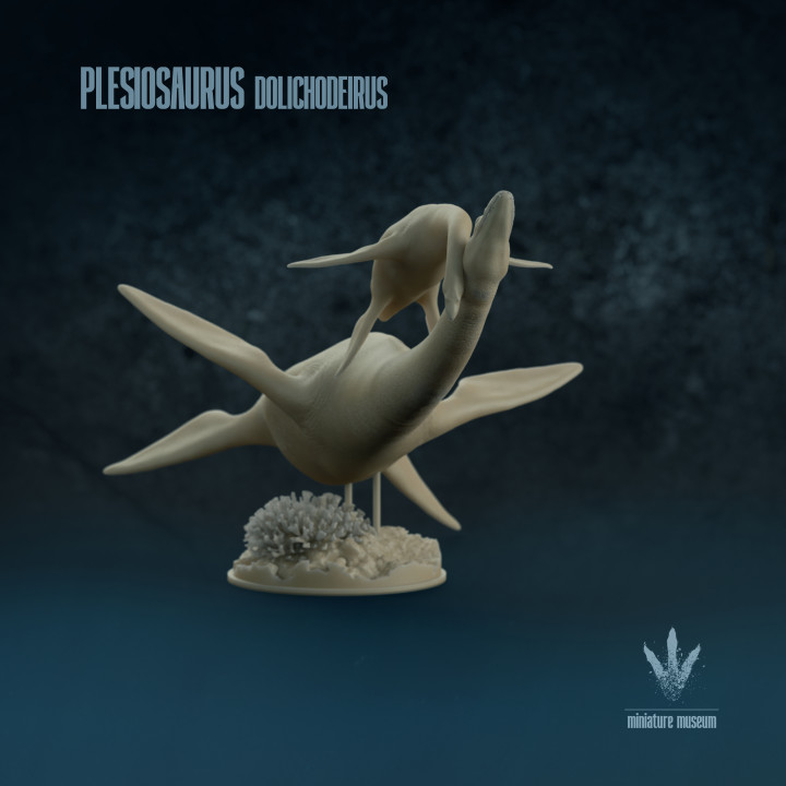 3D Printable Plesiosaurus dolichodeirus : Next Generation by Miniature ...