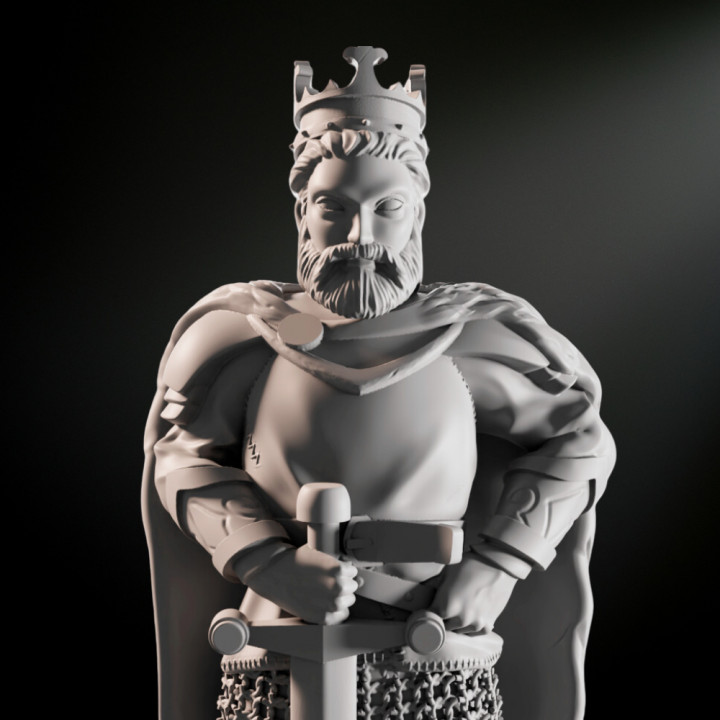 3D Printable The King by WargamesCo