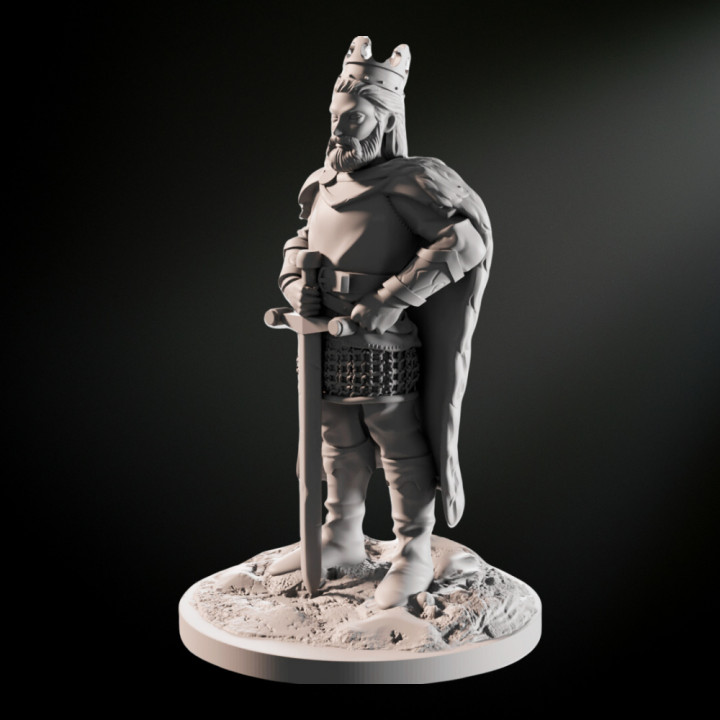 3D Printable The King by WargamesCo
