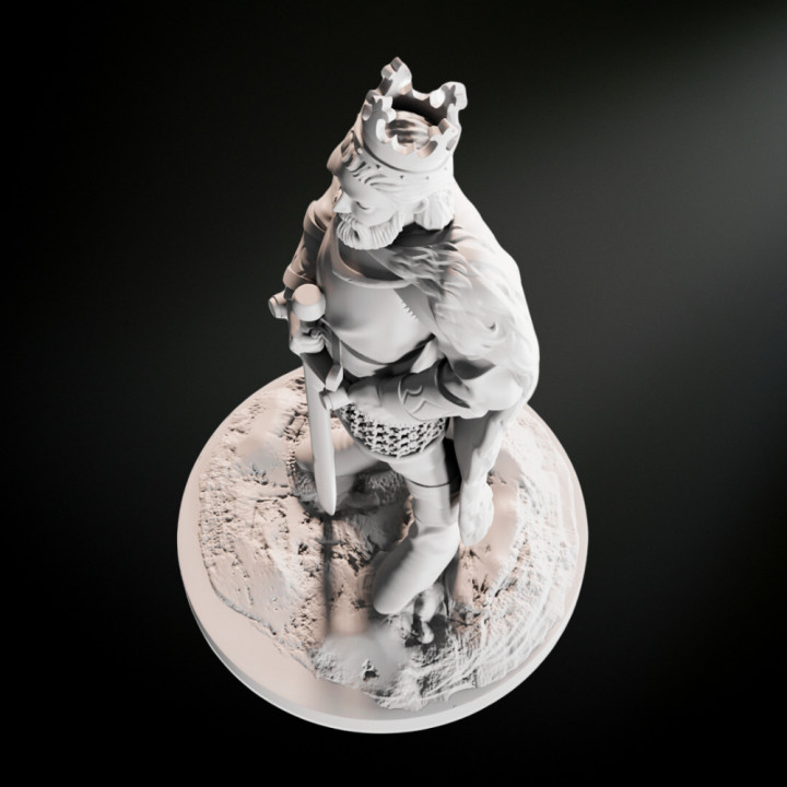 3D Printable The King by WargamesCo