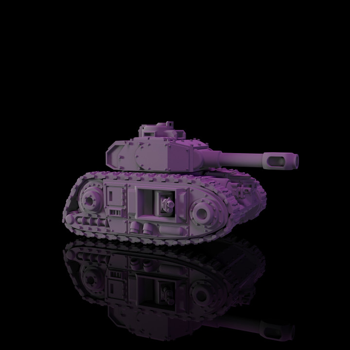 3D Printable Mk.IV Layman Rauss Battle Tank by Alexander Wolfe