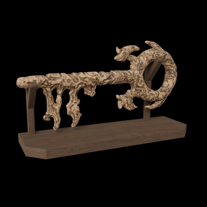 3D Printable Sandman Key to Hell by sliceables