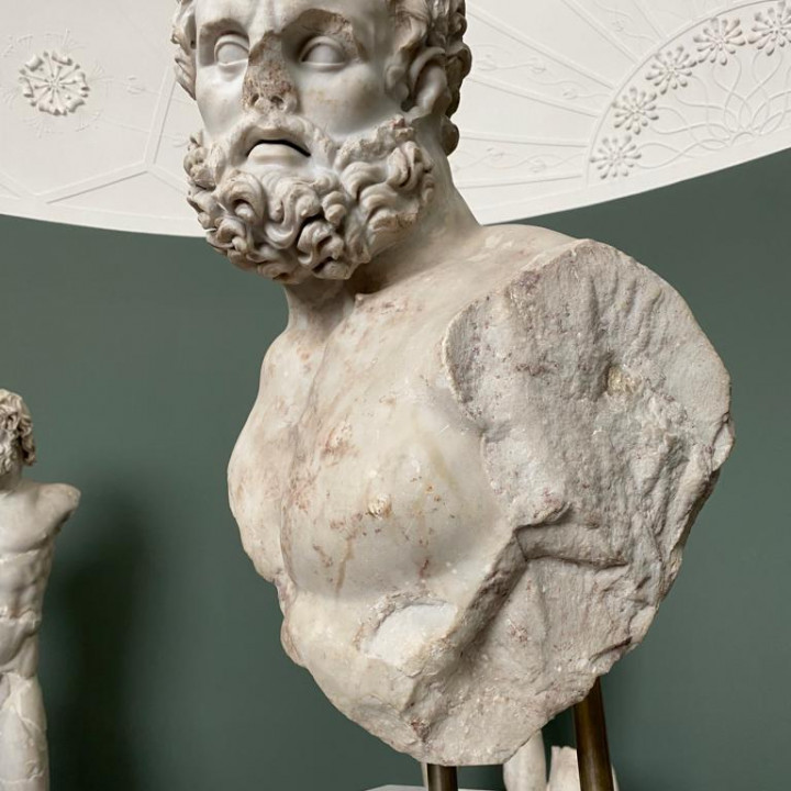 3D Printable Hercules by Ny Carlsberg Glyptotek