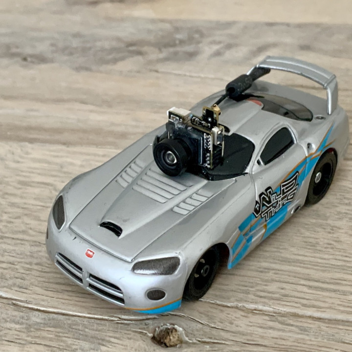 3D Printable RC Car chassis for 1/43 scale body by Markus Purtz