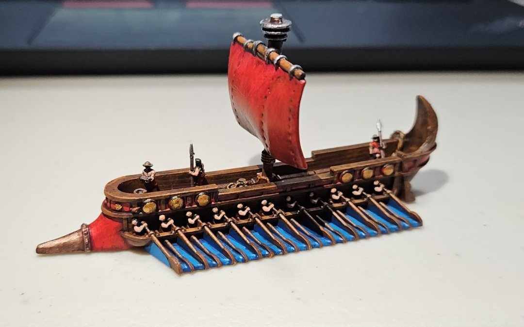 3D Printable Thalassa: Penteconter Grígora Class Auxiliary Ship by ...