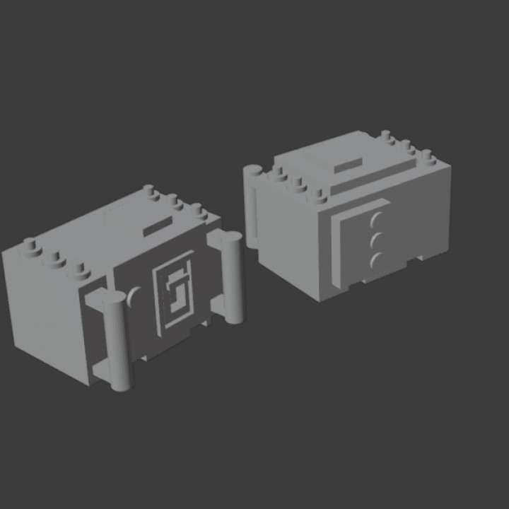 3D Printable Ordnance Weapon Carrier by Tiny Panzer Studio