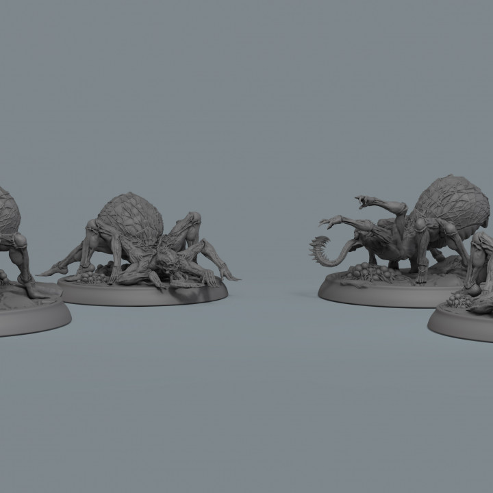 3D Printable BUNDLE#07 - SPIDER QUEEN LAIR by Necropunks Miniatures
