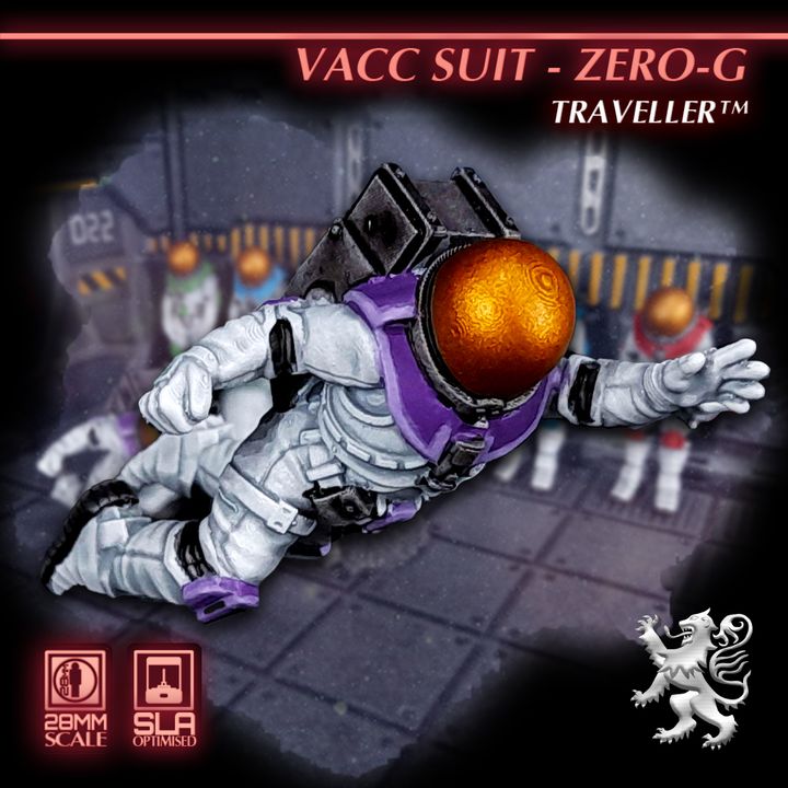 3D Printable Vacc Suit in Zero-G by 2nd Dynasty
