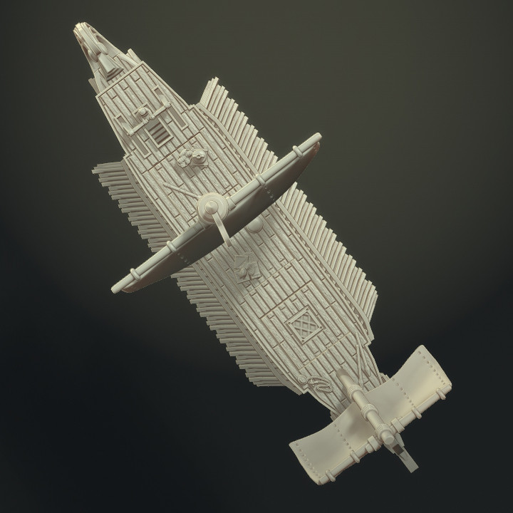 3D Printable Thalassa: Trireme Protos Class Main Ship by Thalassa Game ...