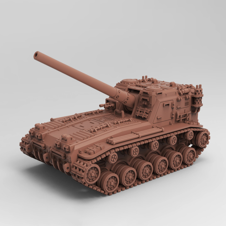 3D Printable Mobile Artillery by Tesseract Tomb