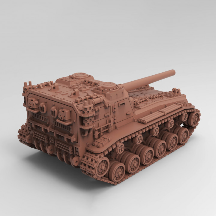 3D Printable Mobile Artillery by Tesseract Tomb