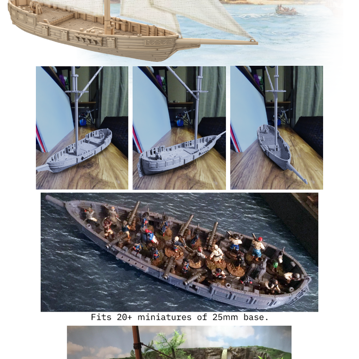 3D Printable Treasure Island - All In by Iain Lovecraft