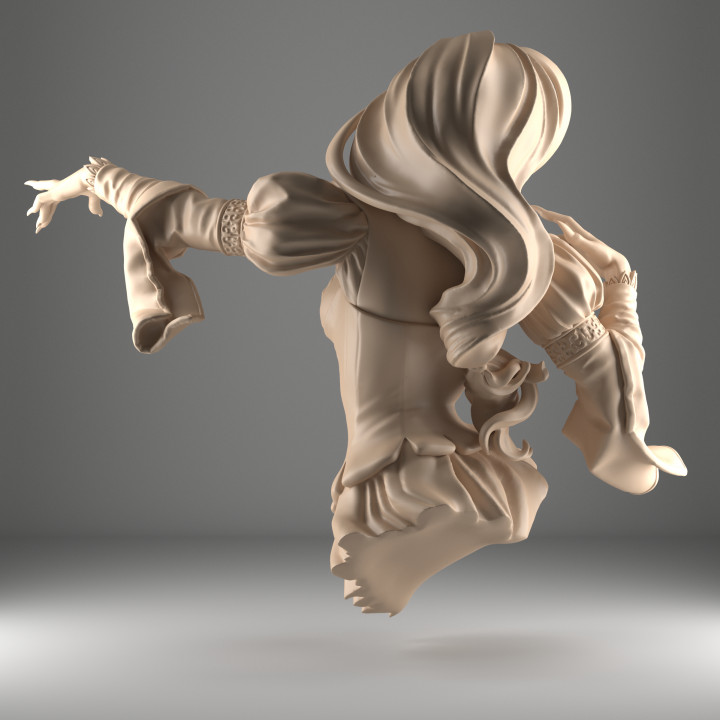 3D Printable Dragoslava Witch STL by Dmytro Zamulin