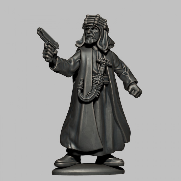 3D Printable Lawrence and the Arab Revolt by Wargames Atlantic