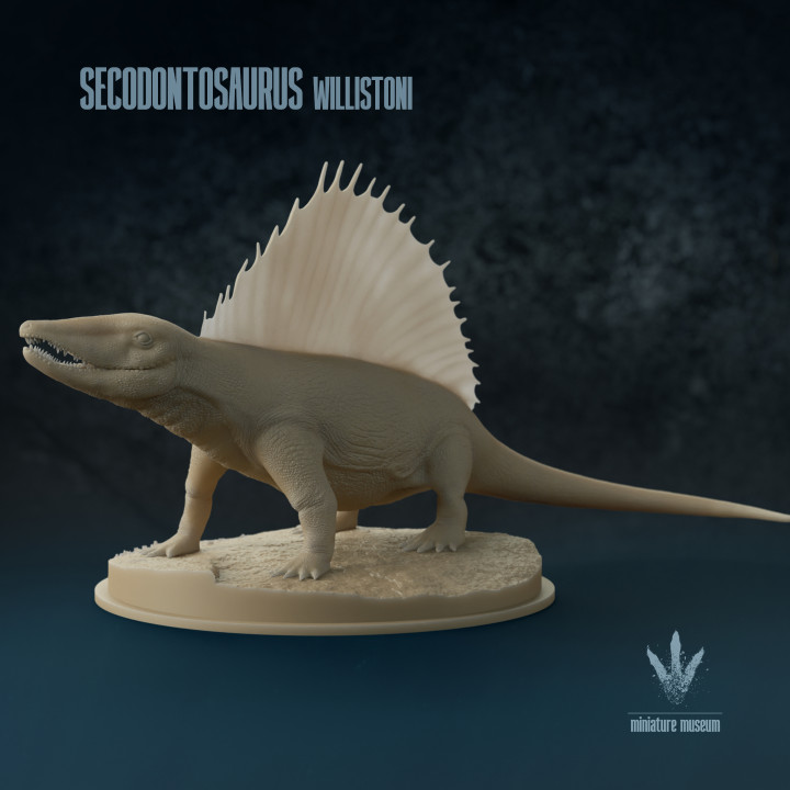 3D Printable Secodontosaurus willistoni : The Fox-faced Finback by ...