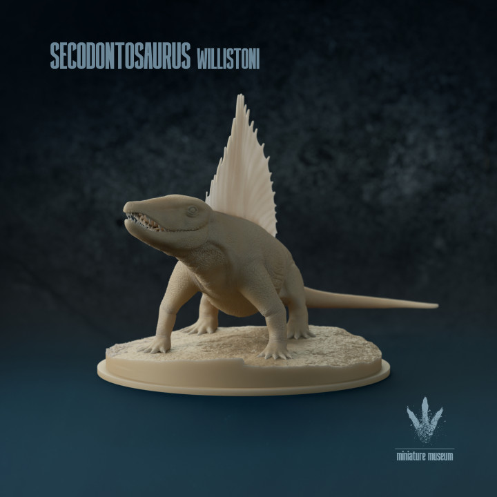 3D Printable Secodontosaurus willistoni : The Fox-faced Finback by ...