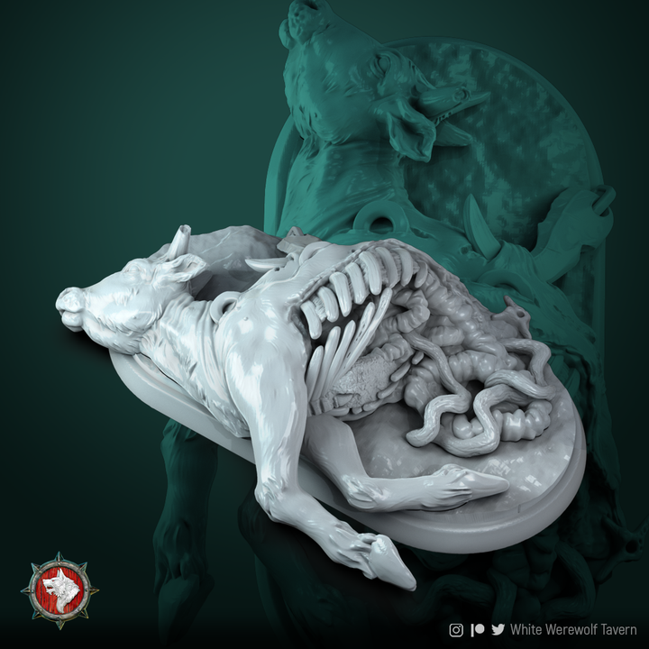 3D Printable 'The Cursed Mill' October 2021 release 26 STL's miniatures ...