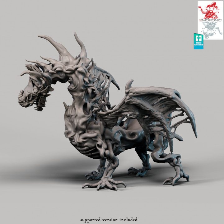 3D Printable Death Dragon by 2moronic miniatures